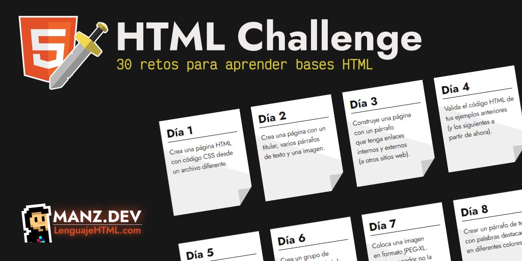 HTML 30-day challenge - HTML en español