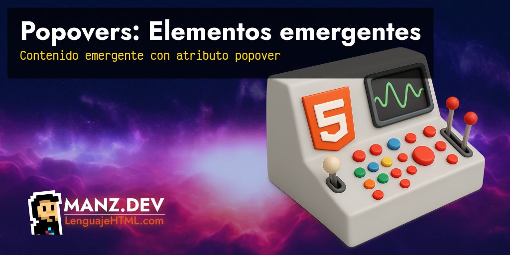 Popovers: Elementos emergentes - HTML en español